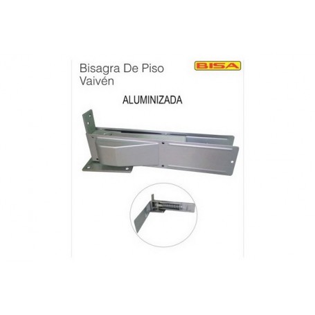 BISAGRA VAIVEN PARA PISO ALUMINIZADA